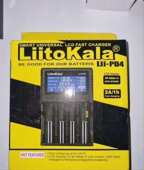 Зарядное устройство Liitokala Lii pd4