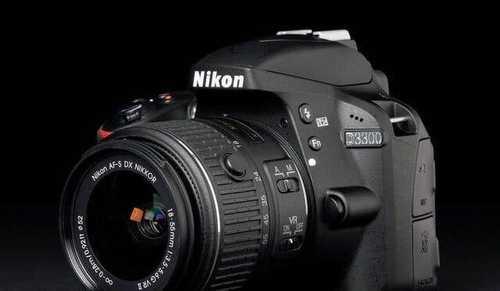 Nikon D3300 с объективом 18-55 Сумка