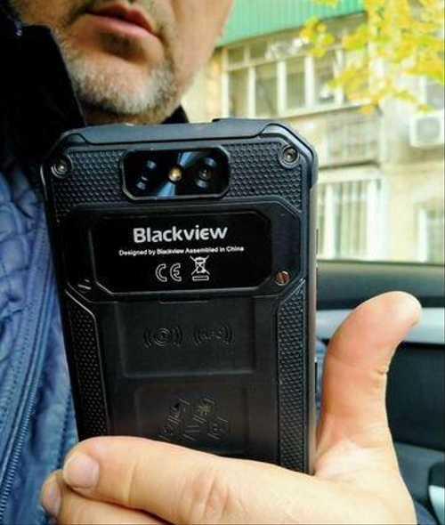 Телефон BlackView BV9500 Plus Black, бронированный