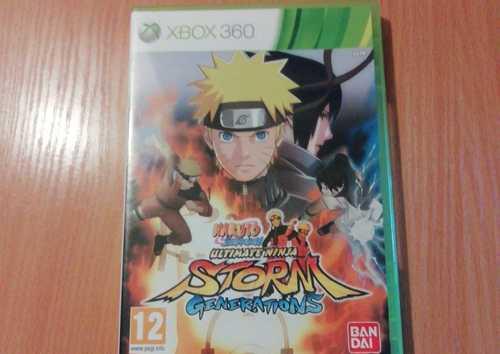 Игра xbox 360 Naruto Storm Generations