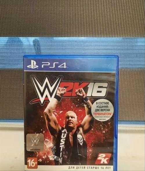 WWE 2K16 PS4 реслинг