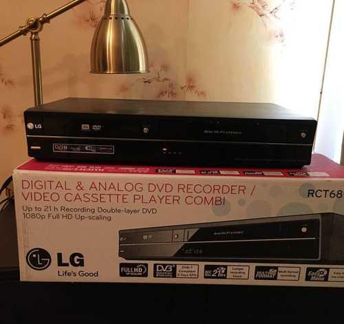 Видеорекордер DVD + VHS (combo) LG