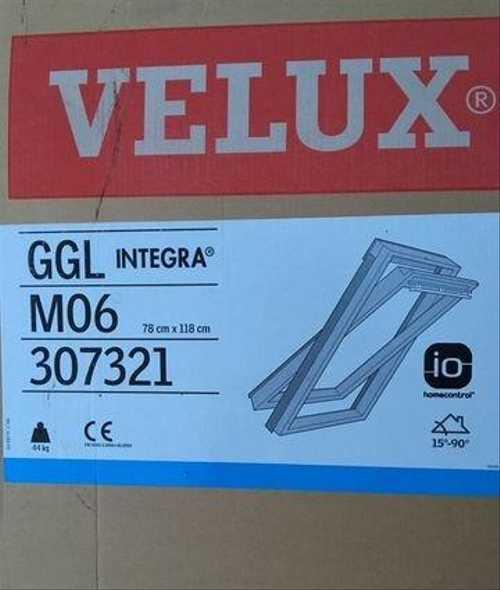 Мансардное окно (дерево) velux GGL integra 307321