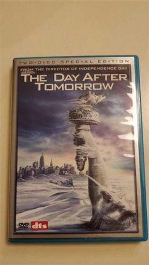 DVD фильм "Послезавтра". язык японский и английски