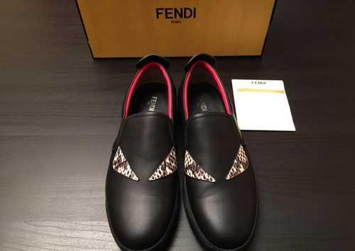 Новые Слипоны Fendi, Италия, Оригинал