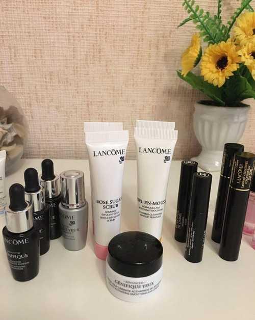 Косметика для лица lancome, clarns, ysl, крем, сыв