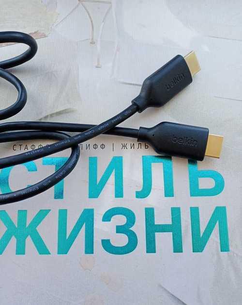 Hdmi кабель/шнур belkin 1.8м