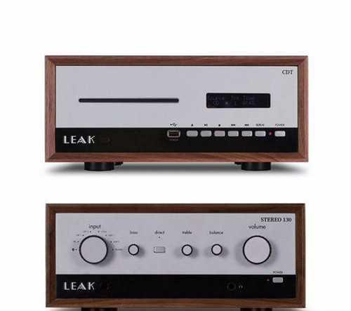 Комплект leak Stereo 130 + leak CDT Walnut