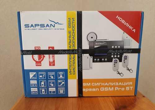 GSM сигнализация Sapsan Pro 5T, новая, в упаковке