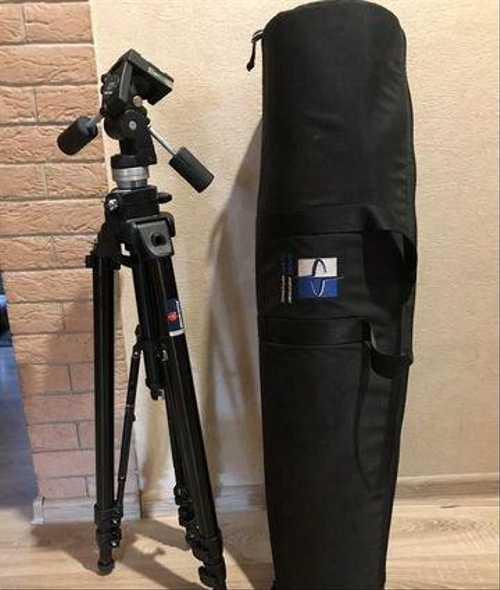 Штатив Manfrotto 475b + head 029 + сумка-чехол