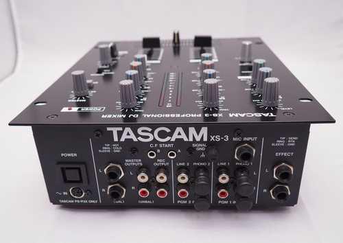 Микшерный пульт tascam XS-3 proffesional DJ mixer
