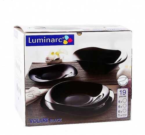 Набор столовой посуды Luminarc Volare Black
