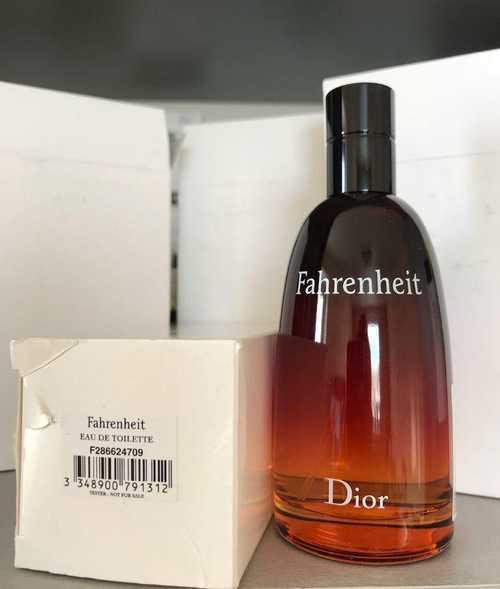 Тестер "Dior Fahrenheit"(оригинал)