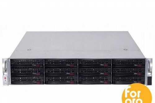 Сервер Supermicro 829 12LFF 2xE5-2640v4 512GB/9261