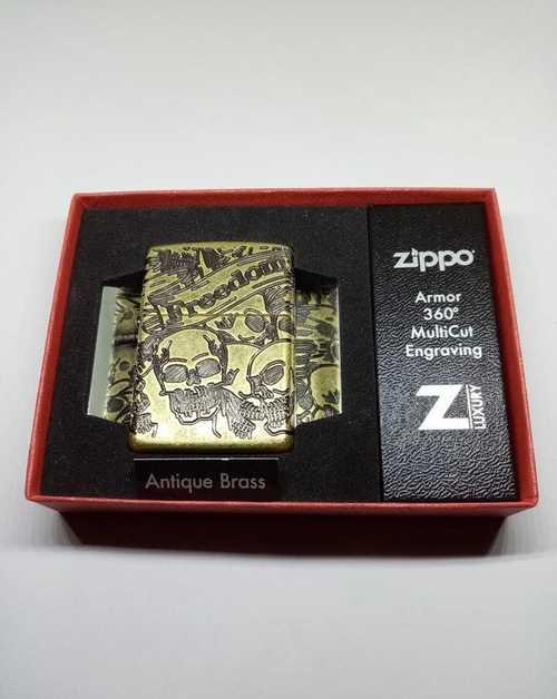 Зажигалка Zippo *Свобода или Смерть* 49035 Freedom