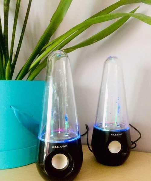Портативные колонки water dancing speakers Bluetoo
