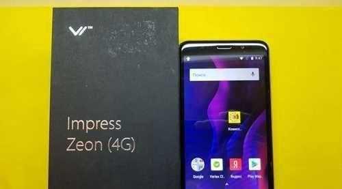 Vertex impress Zeon 4G гарантия год