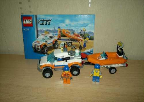 Лего Lego City 60012 Внедорожник и катер водолазов