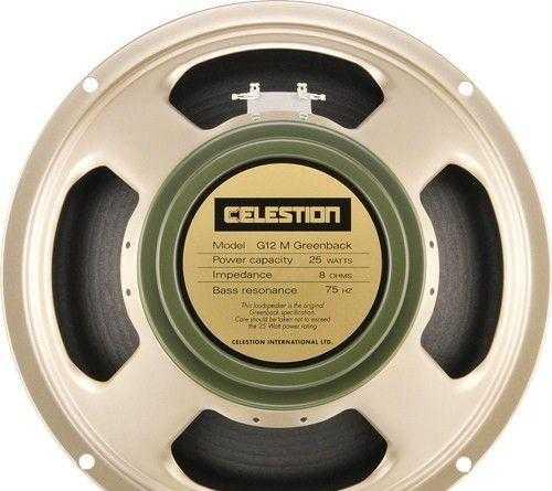 Celestion G12M Greenback 12", 8 Ом, 25Вт