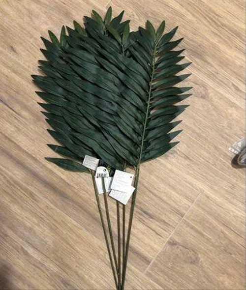Ветки пальмы искусственные цветы