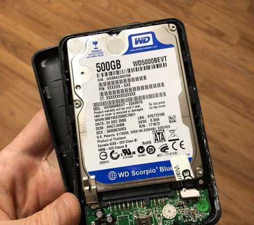 Жесткий диск HDD 500 Гб Western Digital