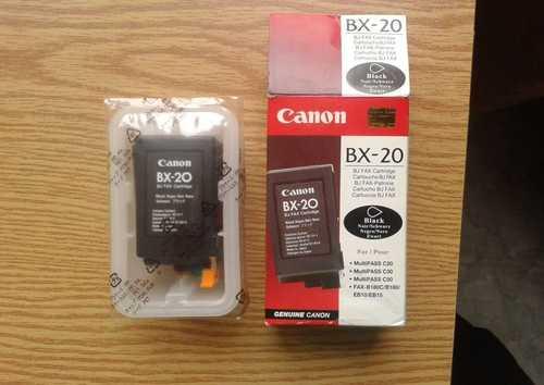 Картридж Canon BX-20 черный оригинальный