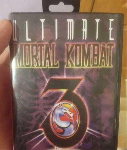 Картридж sega Mortal combat 3 Ultimate