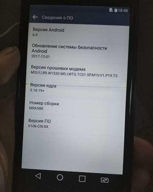 Телефон LG K8 LTE
