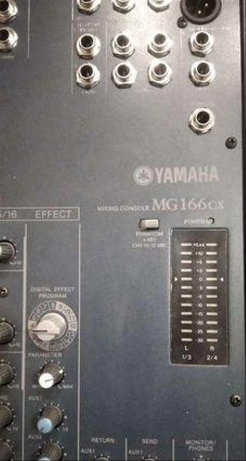 Микшерный пульт yamaha mg166cx