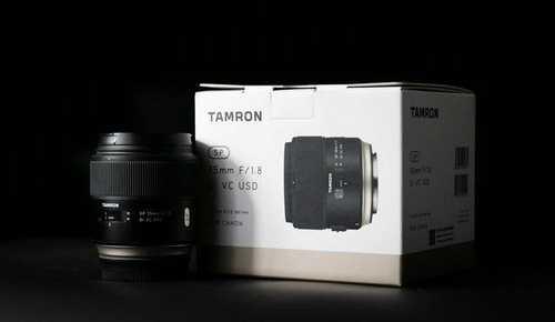 Объектив для canon Tamron SP 35 mm F/1.8