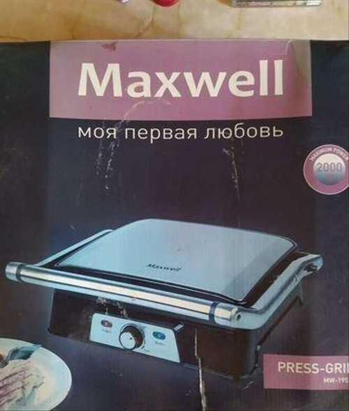 Электрогриль Maxwell MW-1953 SR