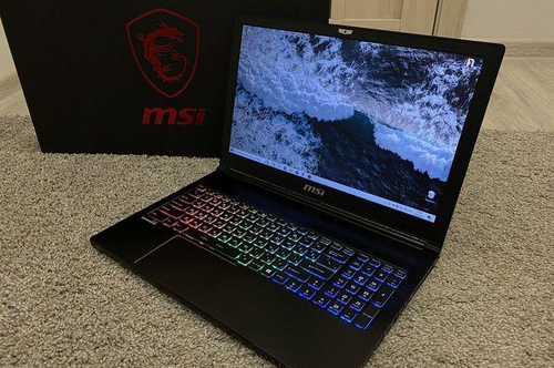 MSI GS63 Stealth 15.6 IPS/i7-7700/GTX1050/16GB