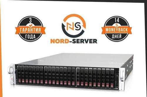 Сервер Supermicro 2028R-E1CR24L E5-2640 v3 32GB