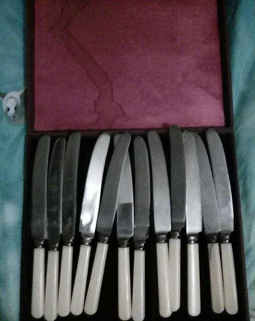 Интерьерный набор столовых ножей СССР 12шт