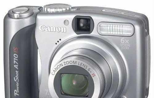 Фотоаппарат Canon Powershot A710IS