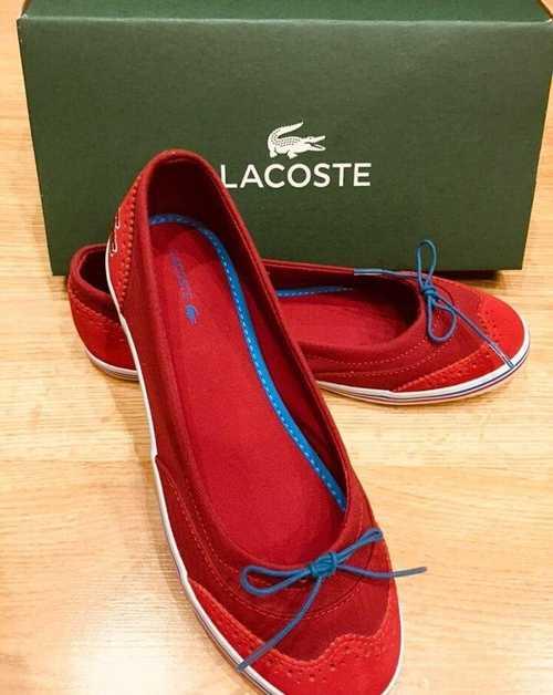 Балетки Lacoste, р-р 37