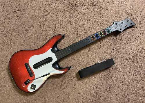 Гитара беспроводная Guitar Hero Rock Band Xbox пк