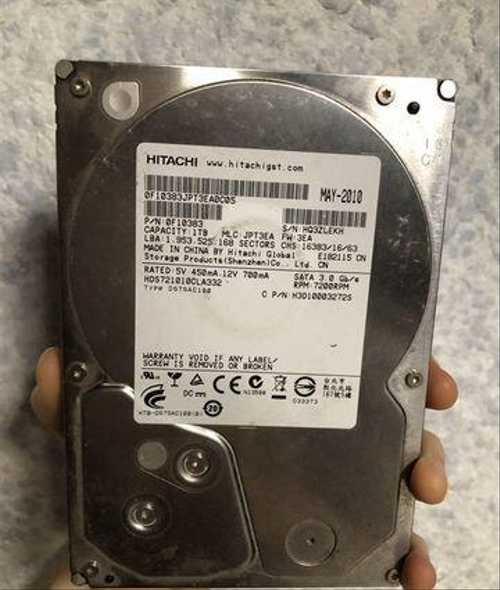 Жесткий диск hitachi 1TB