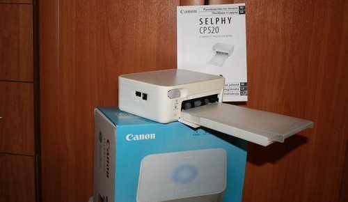 Фото принтер canon selphy CP 520