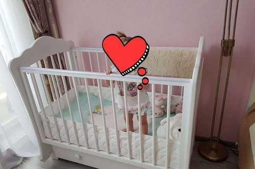 Кровать Milano Amalia для детей от 0 до 4 лет