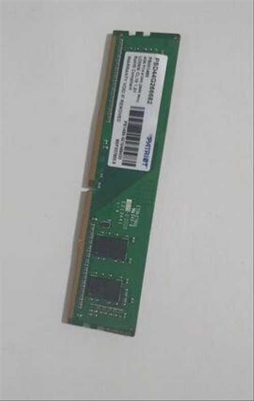 Модуль Оперативной памяти Patriot DDR4 4Gb