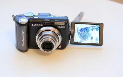 Фотокамера Canon PowerShot A640