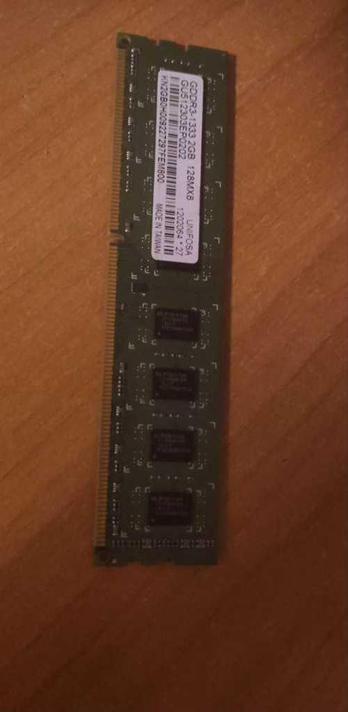 Оперативная память unifosa ddr3 2 г