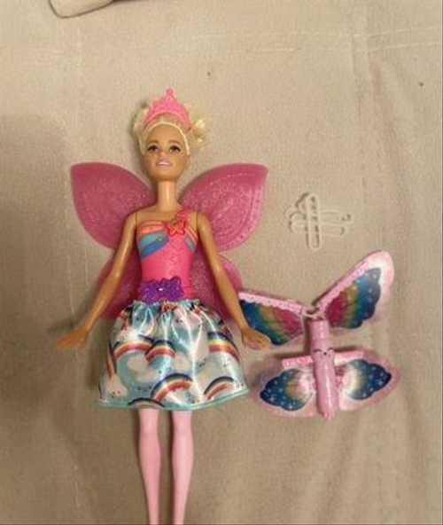 Кукла барби barbie фея летающие крылья