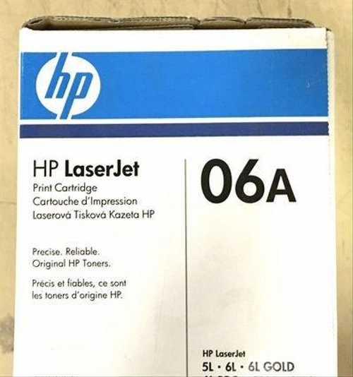 Картридж лазерный HP C3906A (№06A) черный