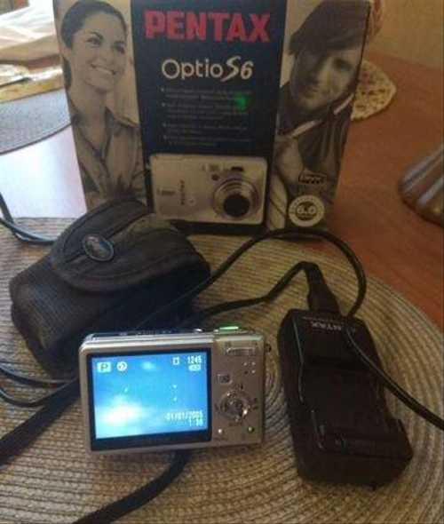 Фотоаппарат Pentax Optio S6
