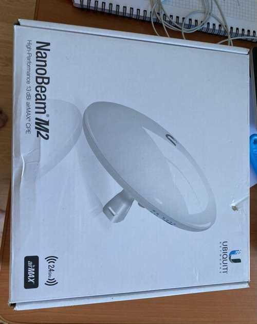 Точка доступа Ubiquiti NanoBeam M2-13