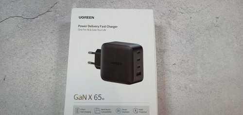 Зарядное устройство Ugreen GaN 65W