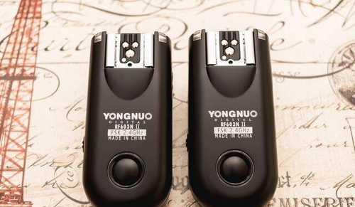 Радиосинхронизатор Yongnuo RF-603 II N3 для Nikon