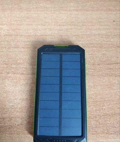 Powerbank 12000mAh с солнечной батареей